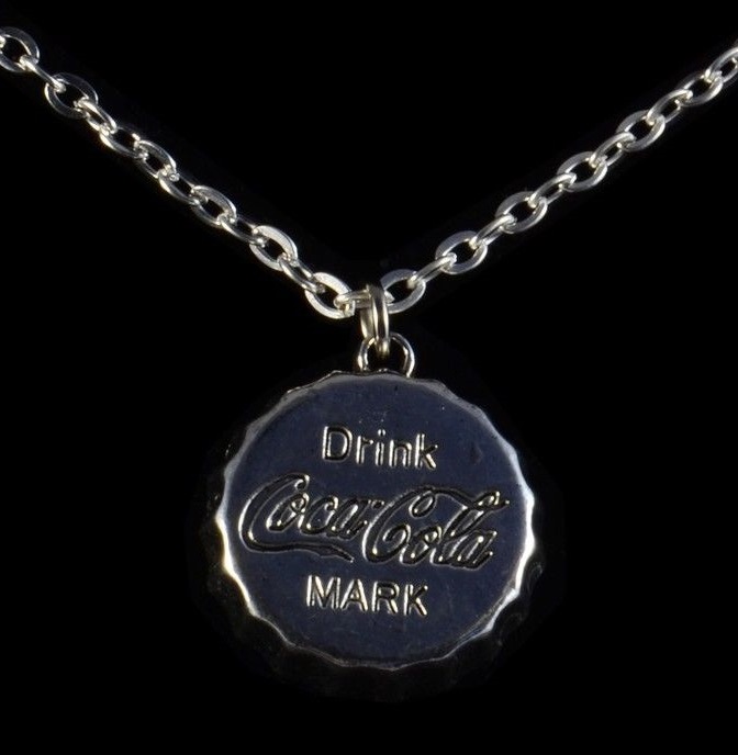 coca cola ketting | sieraden | kettingen | zilver | drink coca-cola
